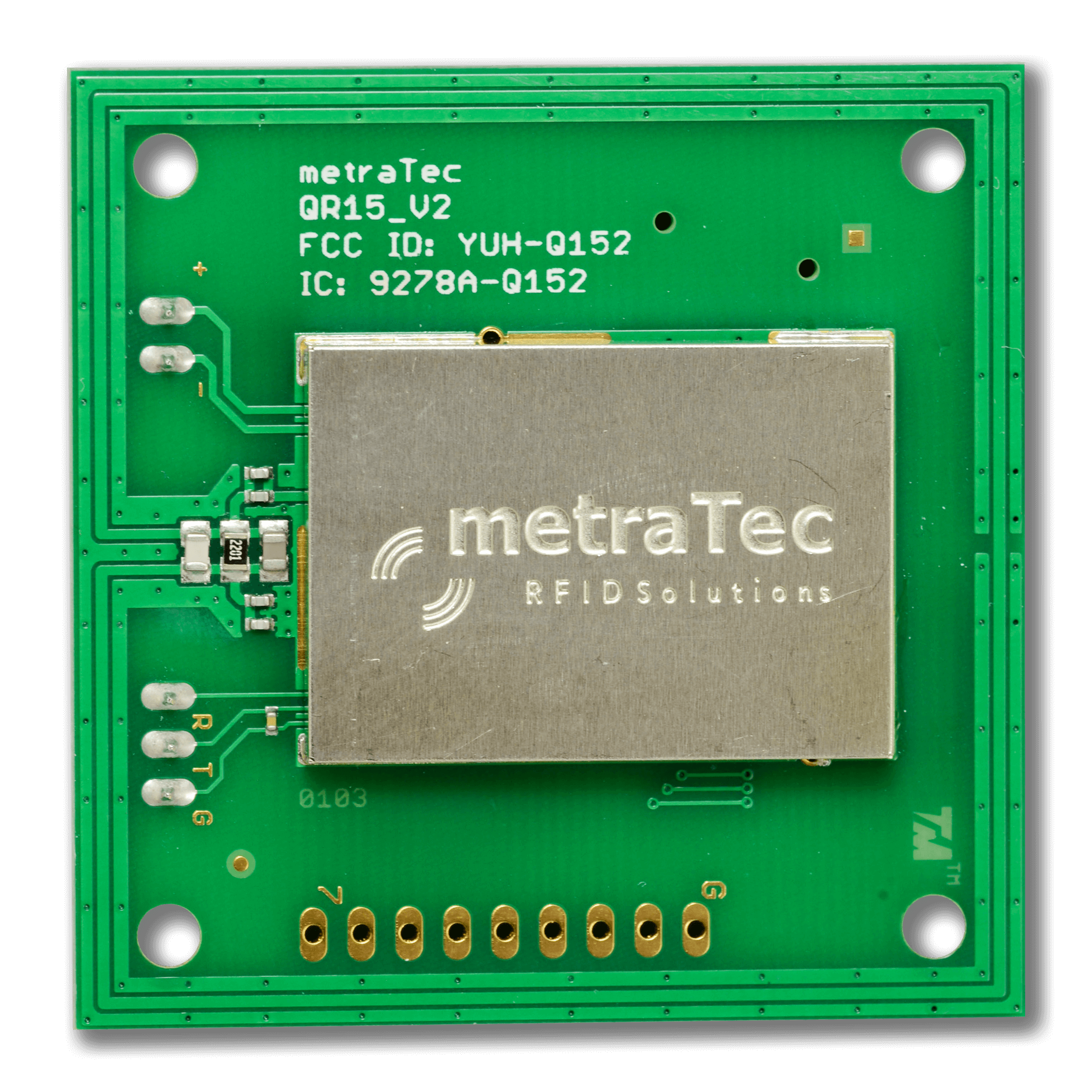 QR15 HF RFID Plugin Module | 70mm Range | metraTec